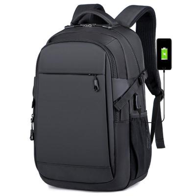 China Laudtec Waterproof Pu Laptop Backpack Classic 15.6 Inch Usb Charging Shoulder Strap Bag Travel Business Custom Logo Dnb131 Wholesale OEM/ODM/Private Label for sale