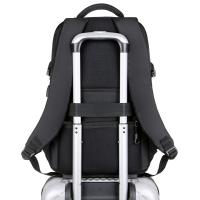 China Laudtec Waterproof Pu Laptop Backpack Classic 15.6 Inch Usb Charging Shoulder Strap Bag Travel Business Custom Logo Dnb131 Wholesale OEM/ODM/Private Label for sale