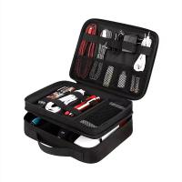 China For Laudtec Black Daily Use Travel Gadget Organizer Bag Waterproof Large Capacity Custom Cable Accessories Soft Business Model Wholesale OEM/ODM/Private Label for sale