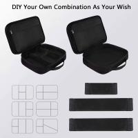 China For Laudtec Black Daily Use Travel Gadget Organizer Bag Waterproof Large Capacity Custom Cable Accessories Soft Business Model Wholesale OEM/ODM/Private Label for sale