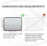 China Laptop Sleeve Protective Case Soft Lining Padded Zipper Cover Carrying Bag for Macbook Air M2 2023 A2941 14