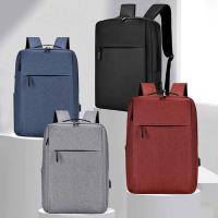 China For Laudtec 15.6 Inch Lightweight Laptop Backpack Waterproof Classic Business USB Port Simple Shoulder Strap Travel Case Bag Wholesale OEM/ODM/Private Label for sale