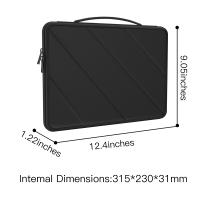 China Laudtec Dustproof Eva Computer Cover 13 Inch Lightweight Business Laptop Briefcase Waterproof Shockproof Bag Universal Dnb125 Wholesale OEM/ODM/Private Label for sale