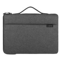 China For Laudtec 14/16 Inch Waterproof Business Laptop Bag Adjustable Strap Lightweight Portable Simple Gray Mac Book Air Case Wholesale OEM/ODM/Private Label for sale