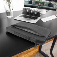 China For Laudtec 14/16 Inch Waterproof Business Laptop Bag Adjustable Strap Lightweight Portable Simple Gray Mac Book Air Case Wholesale OEM/ODM/Private Label for sale