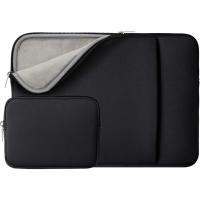 China Outdoor Laptop Sleeve Case Protective Soft Padded Carrying Computer Bag with Front Pocket & Accessories Pouch LBX1217-2 for sale