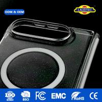 China Wholesale Laudtec Ultra-Light Glitter Crystal Clear Case, Anti-Yellowing Finish, Built-in Strong Magnet for iPhone 18 Fold for sale