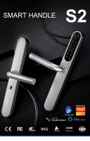 China Liliwise S2 Waterproof Aluminum Smart Door Lock 310mm×39mm×23mm with 6 Unlock Methods for sale