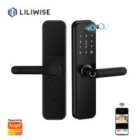 China Liliwise H5 Smart Lock with 10-Month Battery Life and 8 Unlock Methods for 35-65mm Doors for sale