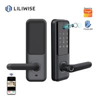 China H3 Smart Video Doorbell Lock with 3D Face Recognition - 10 Month Battery Life for 35-65mm Doors for sale