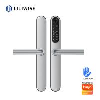China Wifi Waterproof Elegant Electronic Slim Digital Smart Door Lock for sale
