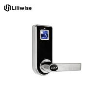 China SJ6011 Intelligent Fingerprint Electronic Door Lock with 300 Fingerprint Capacity and 0.1s Recognition for sale