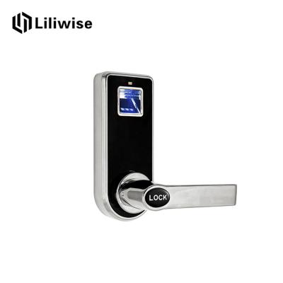 China SJ6011 Intelligent Fingerprint Electronic Door Lock with 300 Fingerprint Capacity and 0.1s Recognition for sale