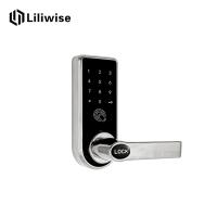 China SJ6013 Bluetooth Fingerprint Smart Door Lock 168mm x 68mm with 4 Unlock Methods for Residential Security for sale