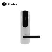 China RFID Hotel Electronic Door Lock with 200 Card Capacity and 25mm Sensing Range for Commercial Security for sale