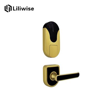 China High Security RFID Key Card Door Lock System 280x80mm with 200 Card Capacity and 10,000 Cycle Battery Life for sale