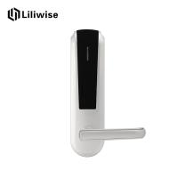 China Smart Home Digital Door Lock JD8056-3 with Card & Key Access, 340mm×78mm Size for 30-60mm Doors for sale