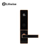 China Electronic Hotel Door Lock Zinc Alloy RFID Card Key Low Power Consumption 310x72mm for sale