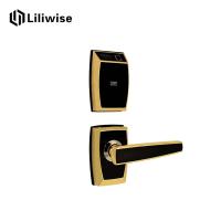 China SJ6089-3 Split Body Fingerprint Digital Door Lock with 0.3s Recognition & 300 User Capacity for sale
