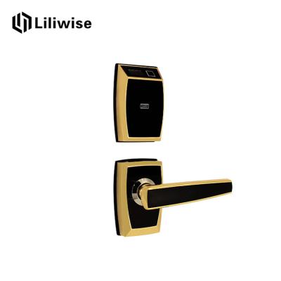 China SJ6089-3 Split Body Fingerprint Digital Door Lock with 0.3s Recognition & 300 User Capacity for sale