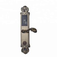 China RFID Hotel Door Lock 10000 Times Life Span Zinc Alloy Access Control System for sale
