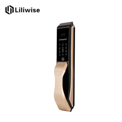 China Password IC Card Electronic Front Door Lock , Biometric Fingerprint Door Lock for sale