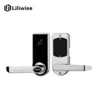 China Digital Electronic Door Lock with 3 Unlock Methods - Password, Card & Key for 35-55mm Doors for sale