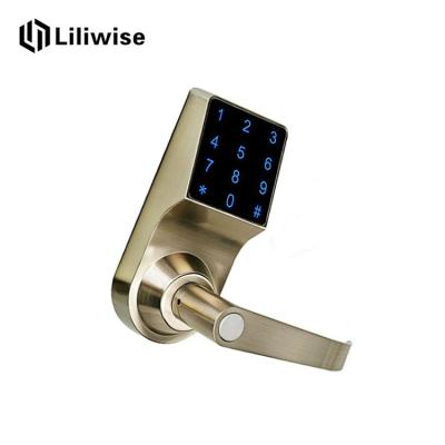 China Digital Electronic Keypad Door Lock with 4 Unlock Methods, 56 User Capacity, and 60-70mm Center Distance for sale