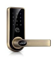 China Bluetooth Door Lock with Digital Password IC Card Support 168mm 68mm for Front Door for sale
