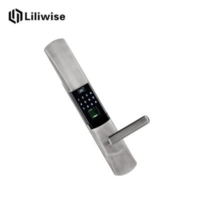 China Fingerprint Smart Door Lock with Semiconductor Sensor, 4 Access Methods & High-Strength Zinc Alloy Construction for sale