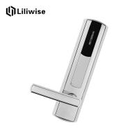 China JD8008-3 Hotel Door Lock System 285mm x 70mm with RFID Card Access and 10,000 Operation Battery Life for sale