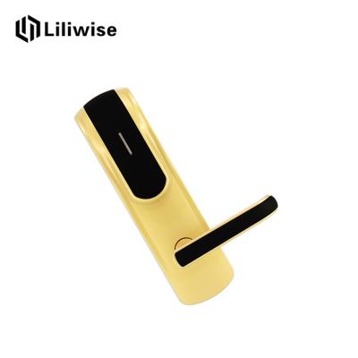 China JD8028-1 Electronic Keyless Front Door Lock System - 240mm x 77mm Zinc Alloy with 200 RFID Card Capacity for sale