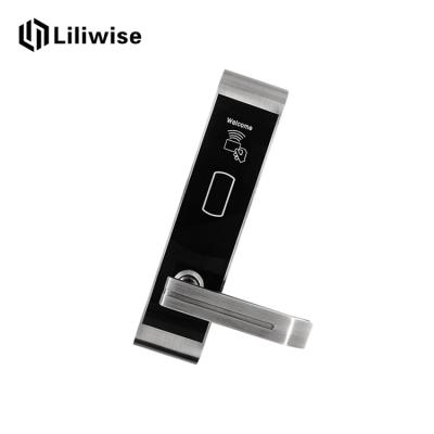China JD8060-3 Hotel Digital Door Lock System with RFID Card Access, 6V Battery & 10,000 Operations for sale