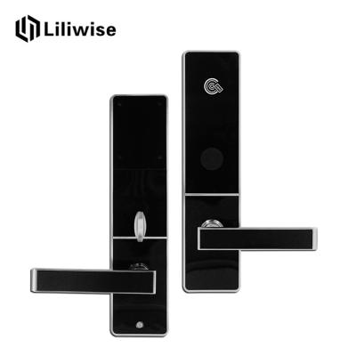 China RFID Electronic Hotel Door Lock Zinc Alloy 310x72mm Low Voltage Warning for sale