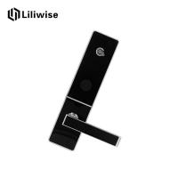 China High Security Electronic Door Lock Zinc Alloy 310x72mm 200 User Capacity RFID Card Access Control System for sale