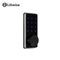 China H08 Residential Bluetooth Door Lock 137x60x12mm Zinc Alloy Keyless Entry with 5 Unlock Methods for sale