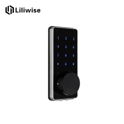 China H08 Residential Bluetooth Door Lock 137x60x12mm Zinc Alloy Keyless Entry with 5 Unlock Methods for sale