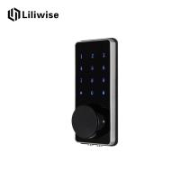 China Bluetooth Self Locking Door Lock 5000 Times Life Span Zinc Alloy Keypad for sale