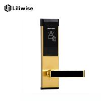 China JD8065-1 Electronic Hotel Door Lock with RFID Card System - Zinc Alloy Construction, 200 Card Capacity for sale