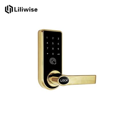 China Zinc Alloy Bluetooth Door Lock 168mm x 68mm for Home Residential Wooden Door for sale