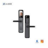 China H9 Smart Door Lock with Fingerprint WiFi Bluetooth HD Camera 6V Battery for 35-60mm Doors for sale