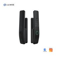 China Liliwise T8 Smart Door Lock Biometric Fingerprint Tuya WiFi for 35-60mm Door Thickness for sale