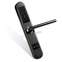 China SS3021A Smart Aluminum Sliding Door Lock - 6V Battery Powered with 10,000+ Operations Capacity for sale