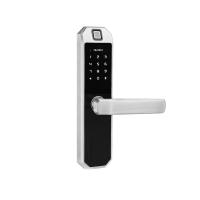 China Zinc Alloy Electronic Door Lock with FPC Fingerprint Recognition, 300 User Capacity, 6V Battery Powered for Office and Residential Use for sale