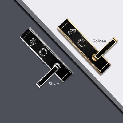 China Zinc Alloy Hotel Door Lock P10 Smart Card System 68x294mm CE FCC RoHS for sale