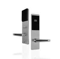 China Intelligent Hotel Door Lock Ultra Thin 298x74x10mm MF1 Card and Key Access Control for sale
