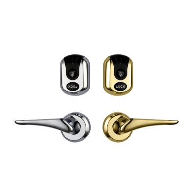 China High Security Digital RFID Card Hotel Door Lock With False - Closing Alarm for sale