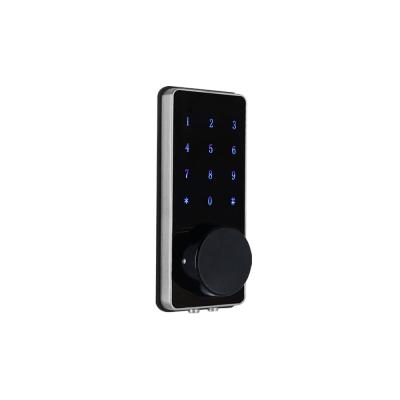 China Smart Digital Door Lock with Bluetooth & App Control - 137x60x12mm Zinc Alloy, 6V Battery Powered for sale