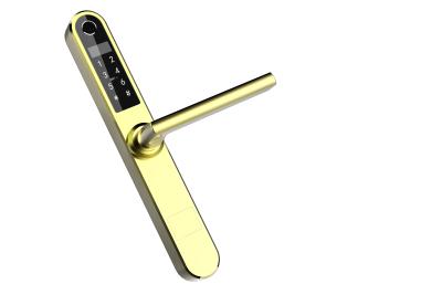 China S30B Smart Fingerprint Aluminum Door Lock - 38mm Slim Design with 4 Unlock Methods and 300 User Capacity for sale