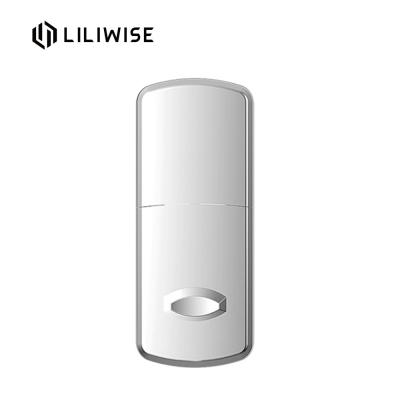 China 150mm x 60mm Smart Fingerprint Door Lock with Auto Locking, 4 Unlock Methods & 6V Battery Power for sale